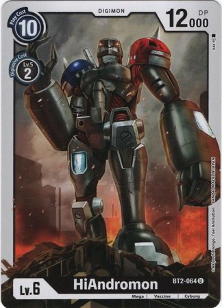 HiAndromon – BT2-064 U – Uncommon – HunterCard TCG