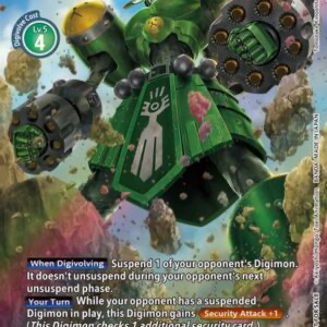 Megagargomon (1 Year Anniversary Promo Pack) – BT3-057 R – HunterCard TCG