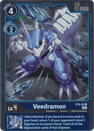 Veedramon – ST8-05 – Rare – HunterCard TCG
