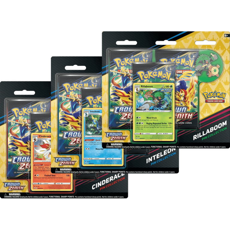 Crown Zenith: Pokémon TCG: Pin Collection – Español (Envío al azar ...