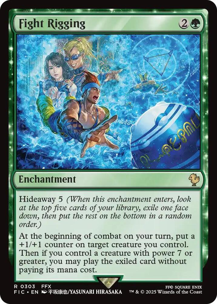 Fight Rigging (Surge Foil) – Rare – #303 – Inglés – HunterCard TCG