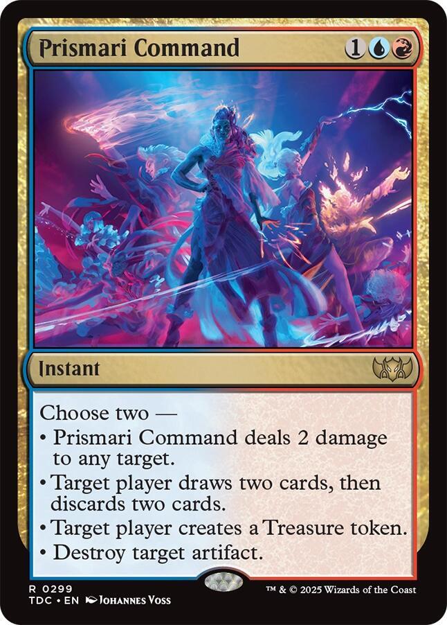 Prismari Command (Foil) – Rare – #299 Inglés (CommanderDeck TR ...
